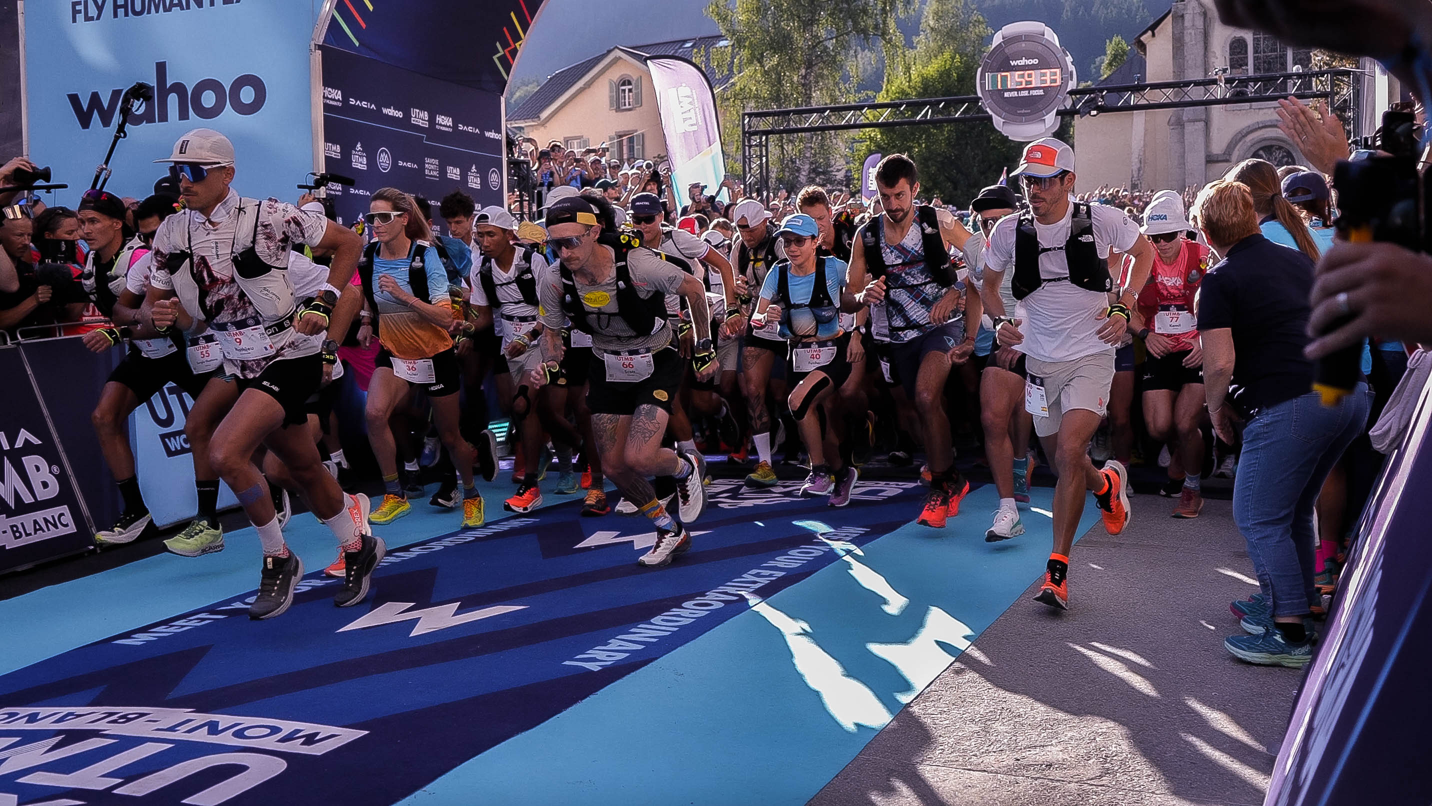 UTMB Ultra-trail du Mont-Blanc 2025 à Chamonix